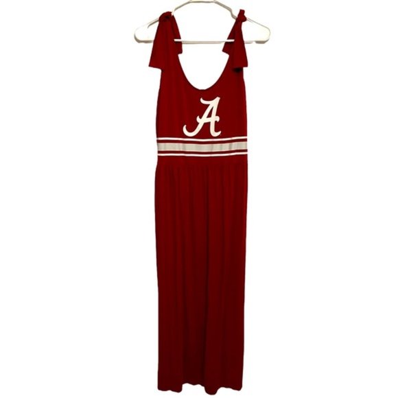 Dresses | Alabama College Crimson Red Maxi Dress Medium | Poshmark